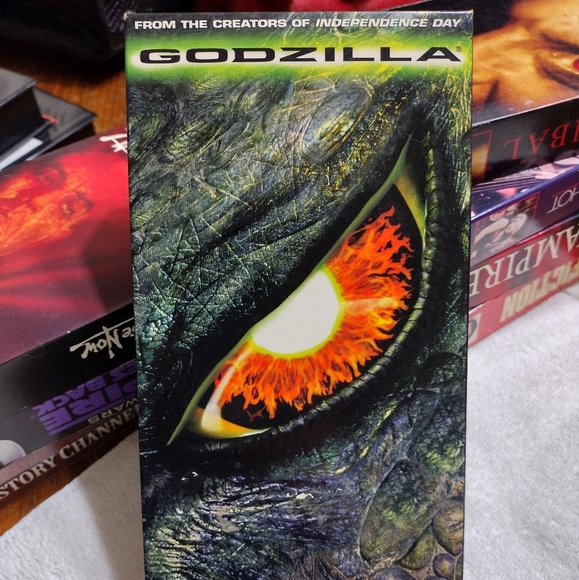 Media | Godzilla Vintage Vhs Tape | Poshmark